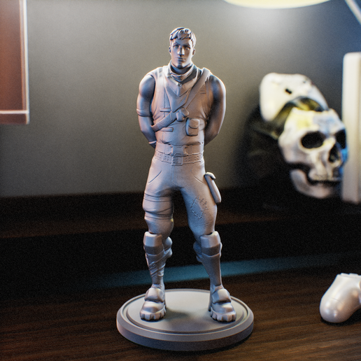 STL file Jonesy Fortnite - Fan Art Pose 🎨 ・3D printable design to ...