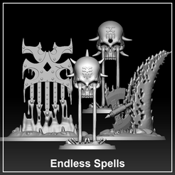 Download 4 3D models from Endless Spells - Judgements of Khorne listed ...