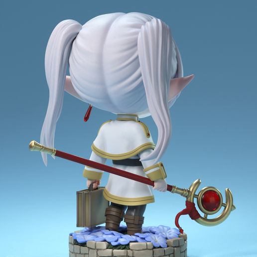 🧙 Frieren - Chibi・ 3D File for 3D printing・Cults