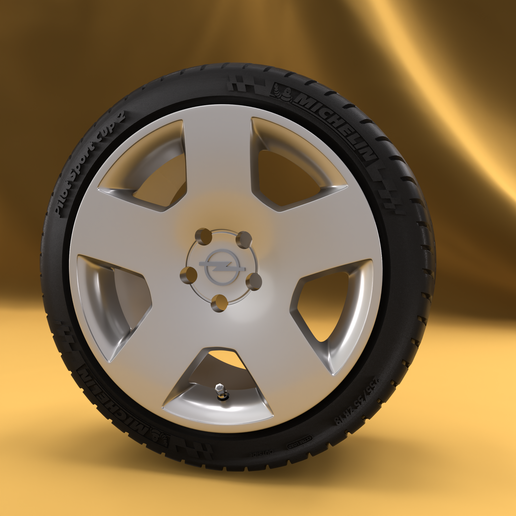 👽 Opel/Vauxall Omega wheels 17 inch・ STL File for 3D printing・Cults