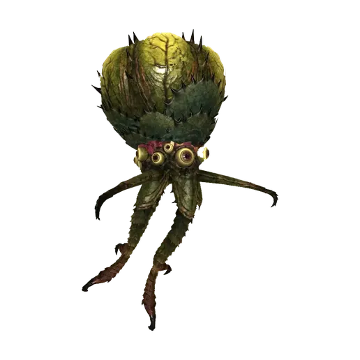 Archivo OBJ gratis Overgrown Floater from Fallout 👹 ・Objeto para ...