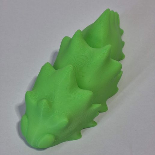 🐛 Articulated Print in Place Spiky Isopod!・Free STL File for 3D ...