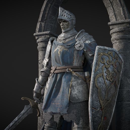 🗡️ Lothric Knight - Dark Souls 3 3D print model・ 3D File for 3D ...