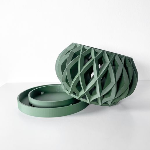 🪴 The Elson Orchid Planter Pot with Drainage | Tray Included | Modern ...