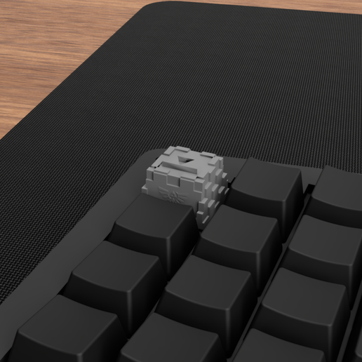 Free STL file The Legend of Zelda Triforce Keycap 🦸 ・3D printing ...