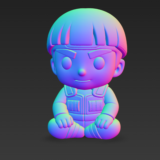 👶 Baby Guy Sensei・ STL File for 3D printing・Cults
