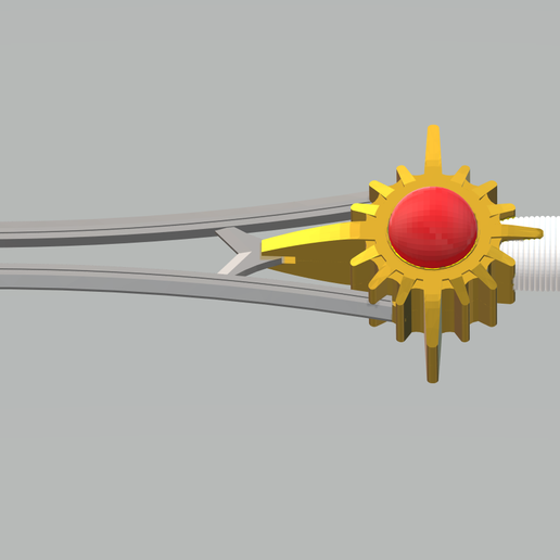 🔮 Power Rangers Wild Force Crystal Saber・ 3D File for 3D printing・Cults