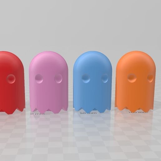 Free STL file PACMAN GHOSTS 🎮 ・3D print design to download・Cults