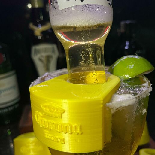 🍾 Corona, Coronita bottle clip・ STL File for ・Cults