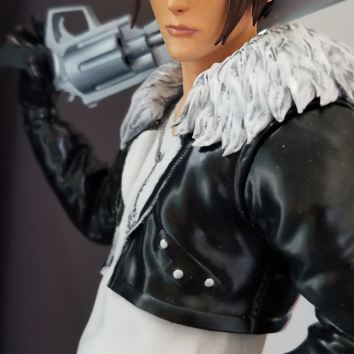🎨 Squall Leonhart – STL / OBJ Fan Art 3D Print File | Final Fantasy ...