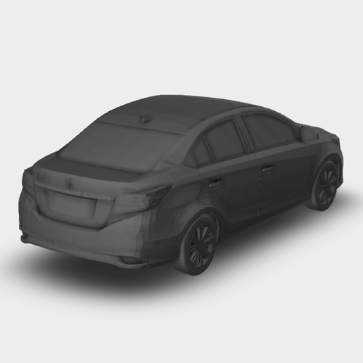 3D file Toyota Vios 2017 🚗 ・3D printer model to download・Cults