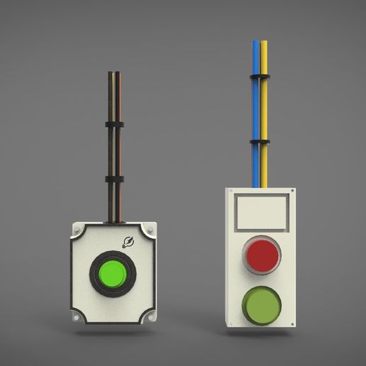 STL file Scifi Panel Switch 🦸 ・3D print model to download・Cults