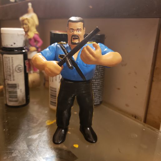 🎨 wwf wwe aew ecw wcw・ OBJ File for 3D printing・Cults