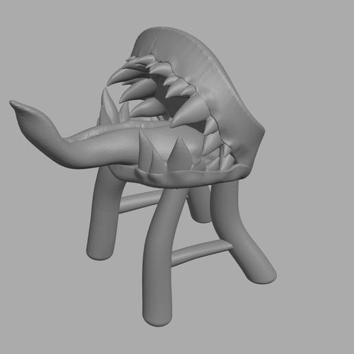 👹 Stool mimic・ STL File for 3D printing・Cults