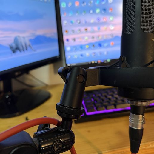 🎤 Beyerdynamic M90 Pro X microphone stand・Archivo 3MF Gratis para ...