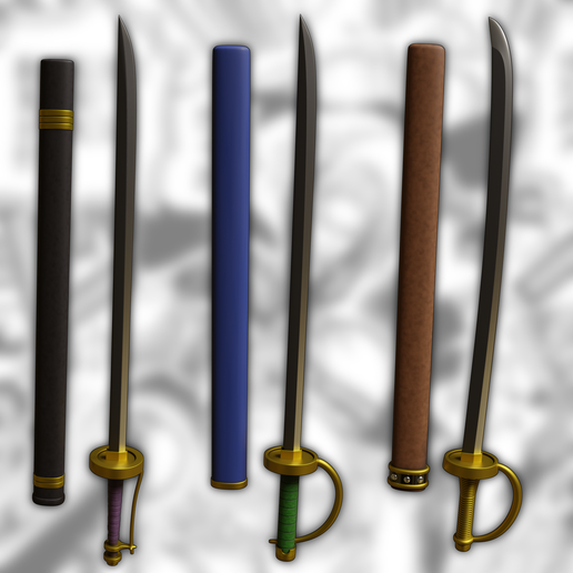 👪 Figarland family sword blade scabbard・ 3D File for 3D printing・Cults