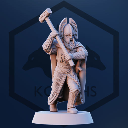 🎲 Imperial Captain・ 3D File for ・Cults