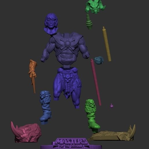 ⚖️ Faker MOTU realistic version character 1:6, 1:8 and 1:10 scales ...