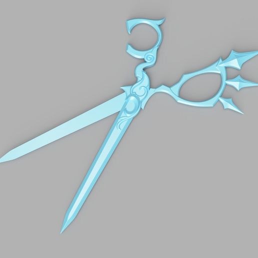 ️ Gwen's Scissors・ 3D File for 3D printing・Cults
