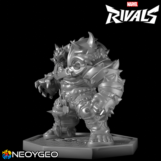 👹 HULK MONSTER GREEN SCAR - MARVEL RIVALS・ STL File for 3D printing・Cults