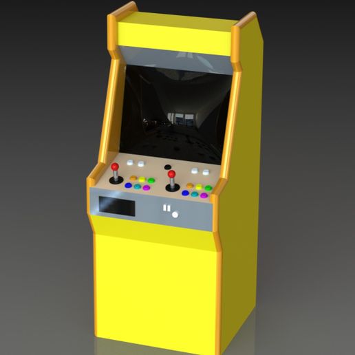 🕹️ 3D arcade machine・Free STL File for 3D printing・Cults