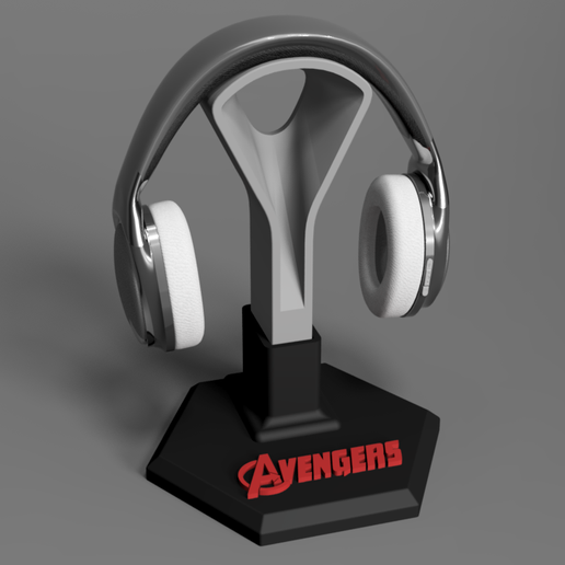 Archivo STL Avengers Headsets Stand 🦸 ・Modelo para descargar y imprimir ...