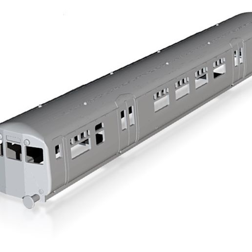 🚐 LMS class 502 (Southport) EMU Driver trailer coach 1/148 scale・ 3D ...