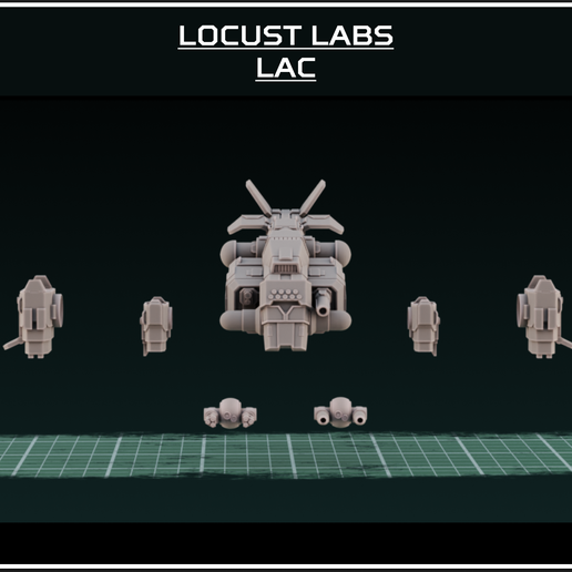 🤖 6mm LAC・ 3D File for 3D printing・Cults