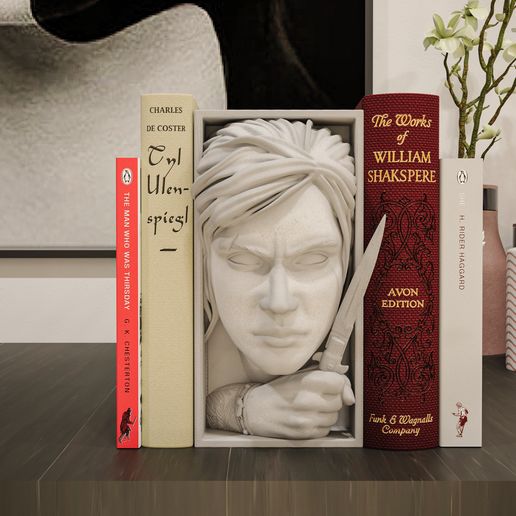 📚 Ellie Book Nook and Wall Mount・ 3MF Datei für 3D-Druck・Cults