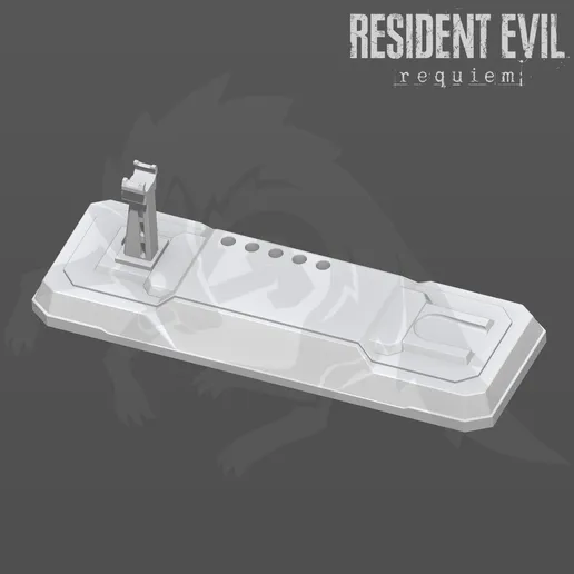 Requiem Revolver Stand – Residual Evil: Requiem (RE9) Display Base ...