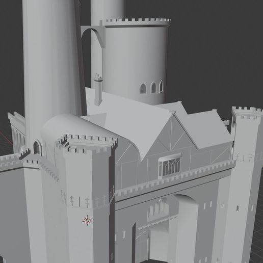 🏰 Castle Ravenloft ( fan model )・Free STL File for ・Cults