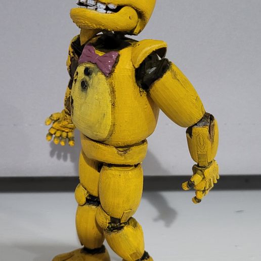 🎬 Spring Bonnie FNAF Movie Articulated Figure・3D Print with the Creality CR10s 3D printer・Cults