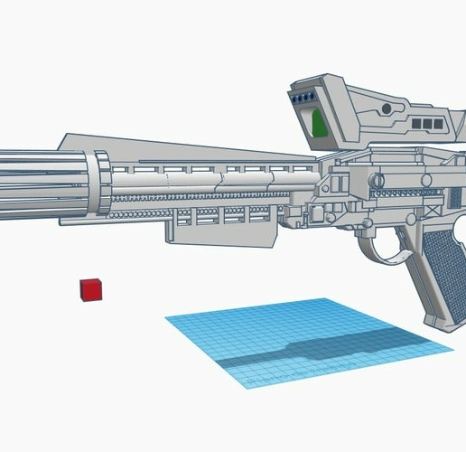 BSG; Colonial Carbine Blaster (Battlestar Galactica)・Free STL File for ...