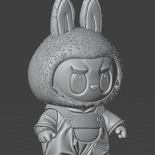 👹 POP MART LABUBU THE MONSTER・ STL File for 3D printing・Cults