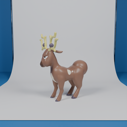 Free STL file Pokémon - Stantler + Holiday Stantler 🐉 ・3D printing ...