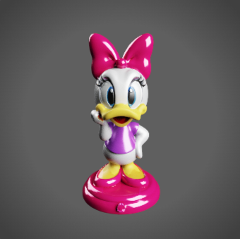 🦆 Daisy Duck 3D Printer Model - STL File - Cute Disney Collectible - 3D ...