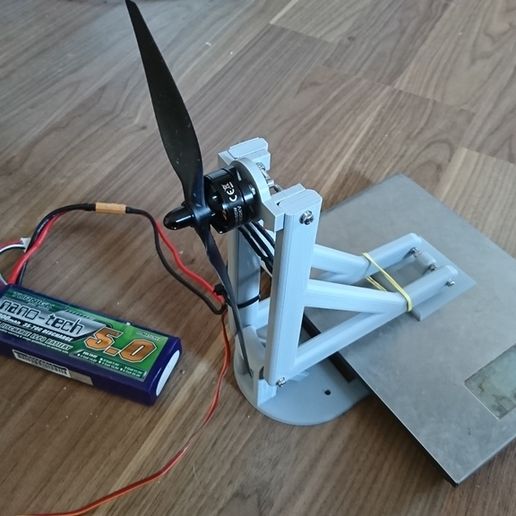 🚁 Propeller and Brushless Motor Test Bench・Free 3D File for ・Cults