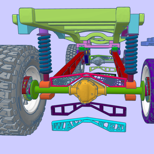 🚗 Need a Lift? - Super Lift Kit 1-25th scale Addons Volume 6・ STL File ...