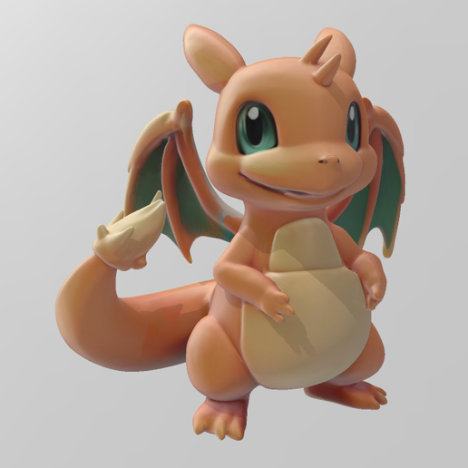 STL file Baby Charizard 👶 ・3D printable model to download・Cults
