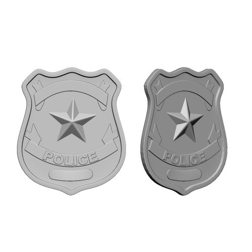 STL file replica police badge 🚓 ・Model to download and 3D print・Cults