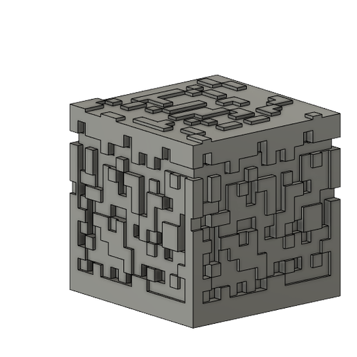 STL file Minecraft dirt box chest 📦 ・3D print design to download・Cults