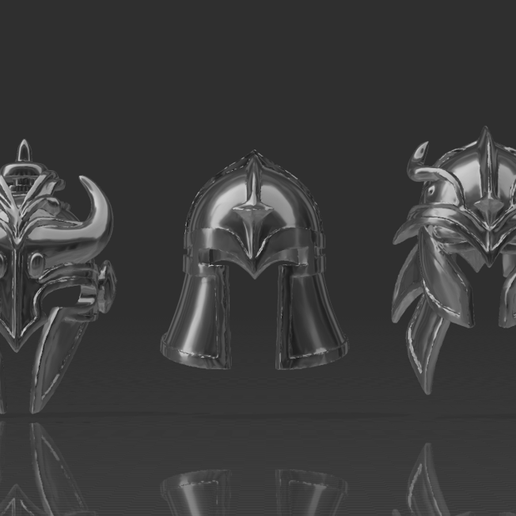 fantasy helmets stl