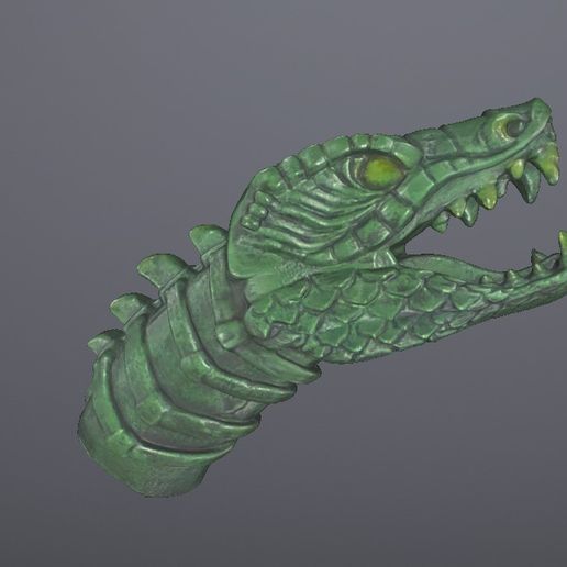 🐍 Snake Mountain Classics head Snake /Snake・ STL File for 3D printing・Cults