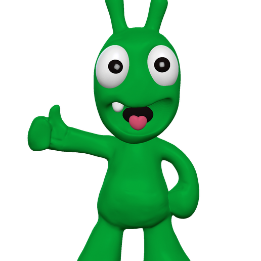 👽 **Pea-pea**・ OBJ File for 3D printing・Cults