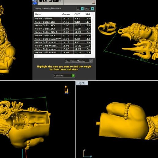 📿 Lord Shiva・ STL File for 3D printing・Cults