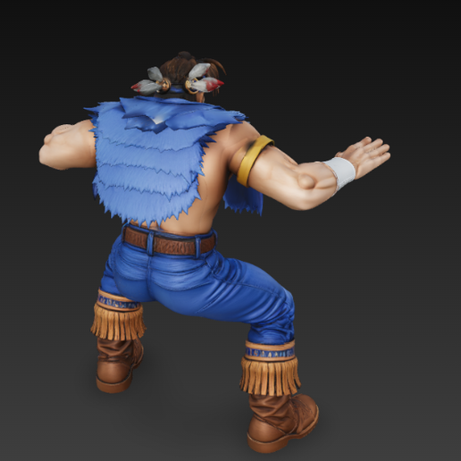 🦅 T Hawk - Street Fighter・ STL File for 3D printing・Cults