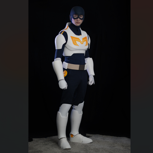 👨 Dispatch mecha man Armor and Mask・3D Print with the Bambu A1 3D ...