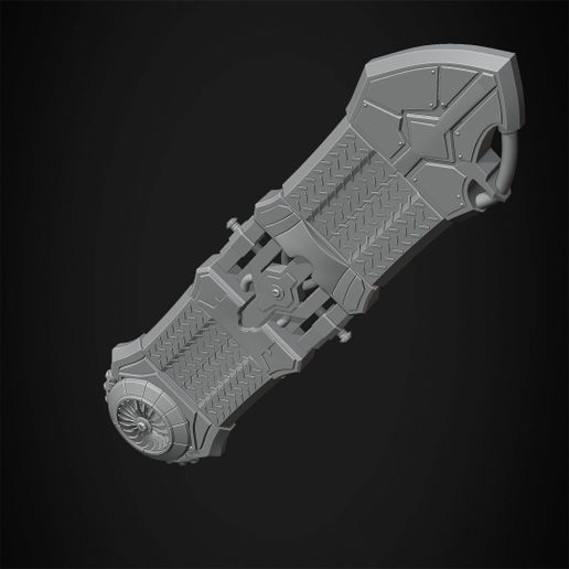 🎮 Arcane Ekko Fireflight HoverBoard for Cosplay・ STL File for 3D ...