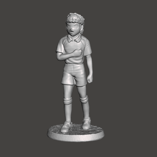 STL file CAPTAIN TSUBASA - ANDY JOHNSON - JULIAN ROSS - JUN MISUGI 🦸 ...