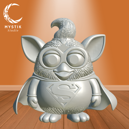 🦸‍♂️ Superman Furby – The Cutest Hero from Krypton・ STL File for 3D ...
